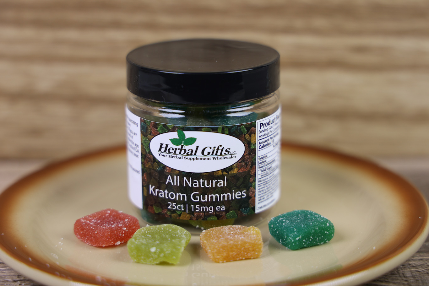 15mg Kratom Gummies - Herbal Gifts