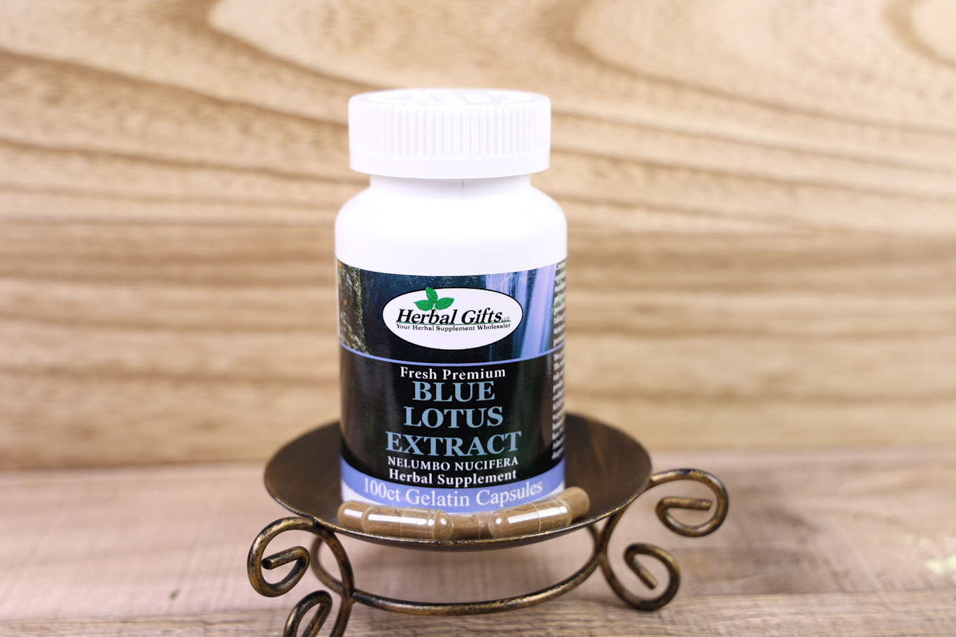 Blue Lotus Extract 20:1 Capsules - Herbal Gifts