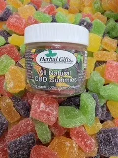 CBD Isolate Gummies (25mg) - Herbal Gifts